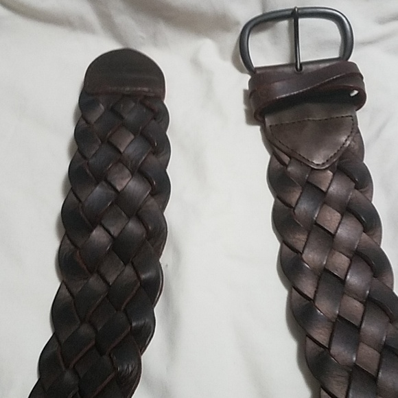 Club Monaco | Accessories | Club Monaco 0 Leather Braided Belt | Poshmark